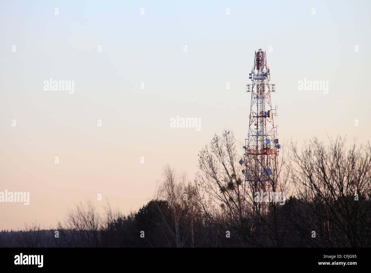 Radio aerial antenna hi-res stock photography and images - Alamy