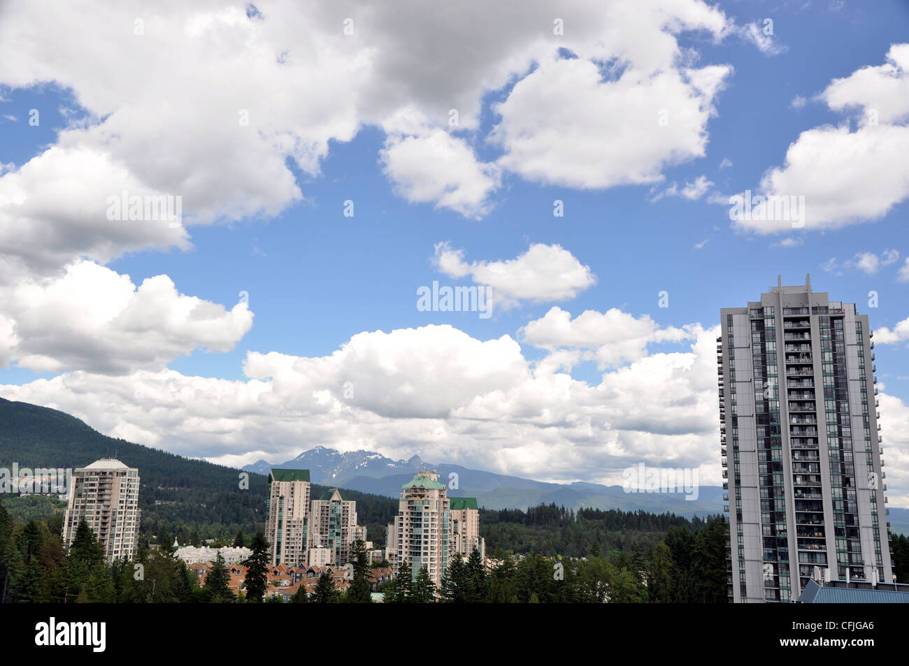 Beautiful city view Stock Photo - Alamy
