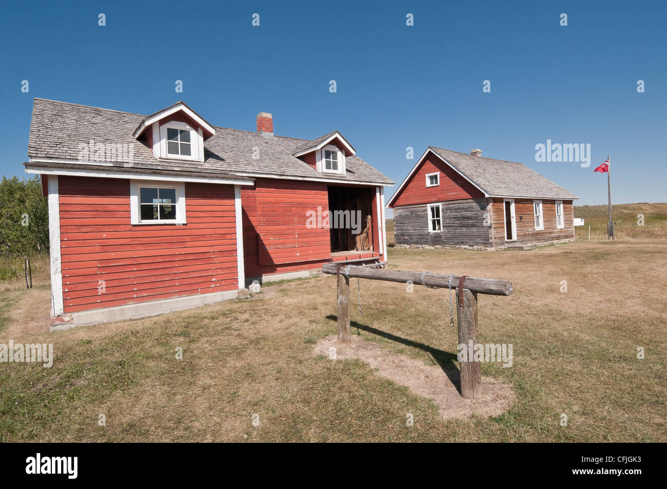 Bar U Ranch, National Historic Site, Alberta, Canada Stock Photo - Alamy