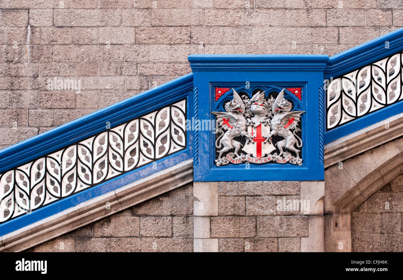 Stone steps leading up to Tower Bridge, London, England, UK Stock Photo ...