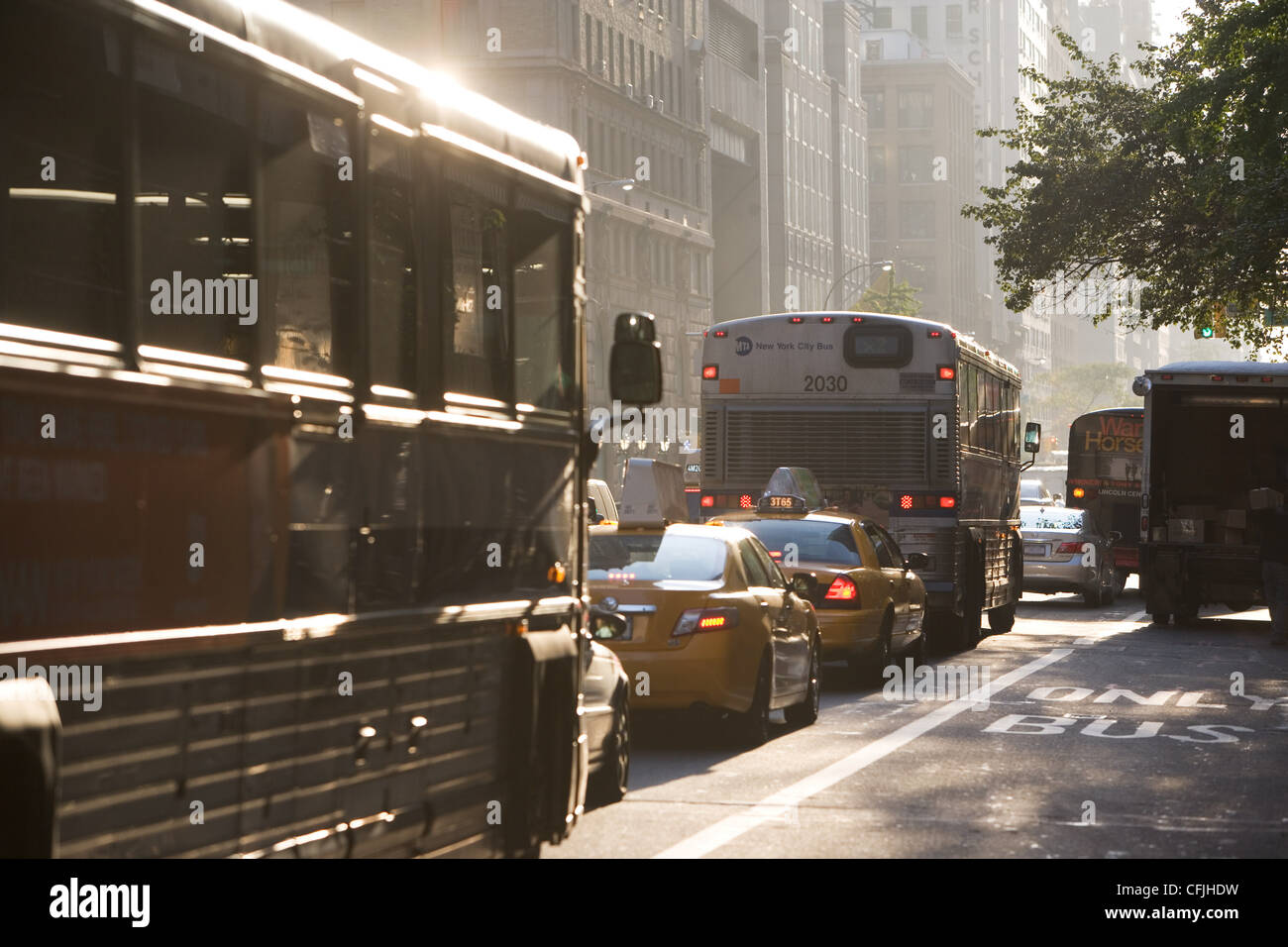 Traffic in New York City, USA Stock Photo - Alamy