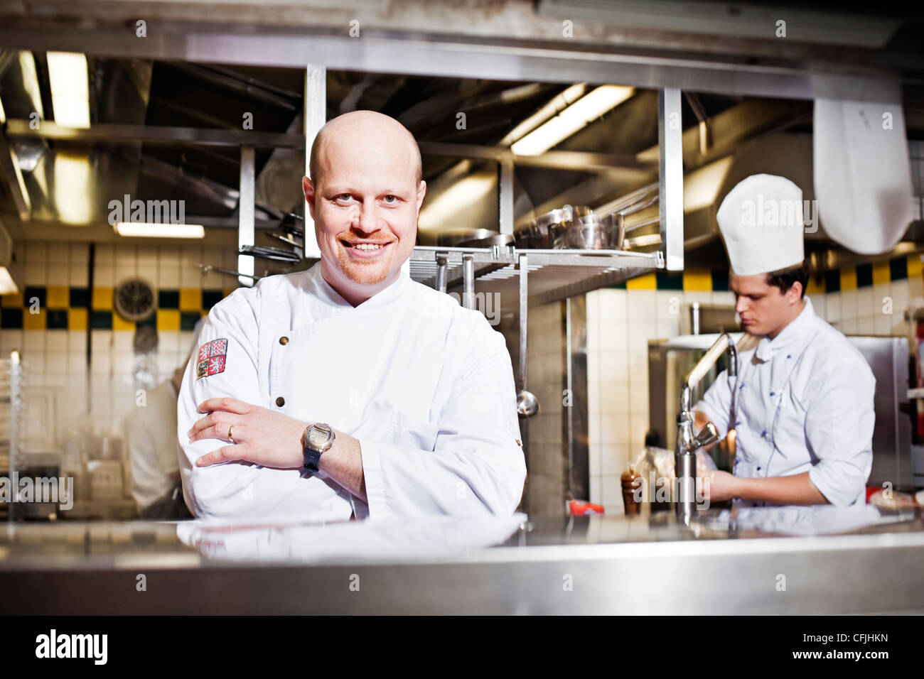 Portrait of Czech Chef Roman Paulus from Prague's restaurant Alcron ...