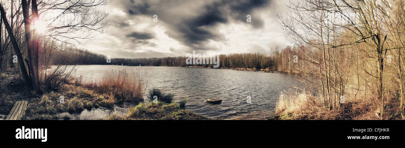Peaceful lake image hi-res stock photography and images - Alamy