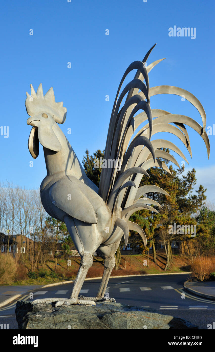Cockerel sculpture hi-res stock photography and images - Alamy