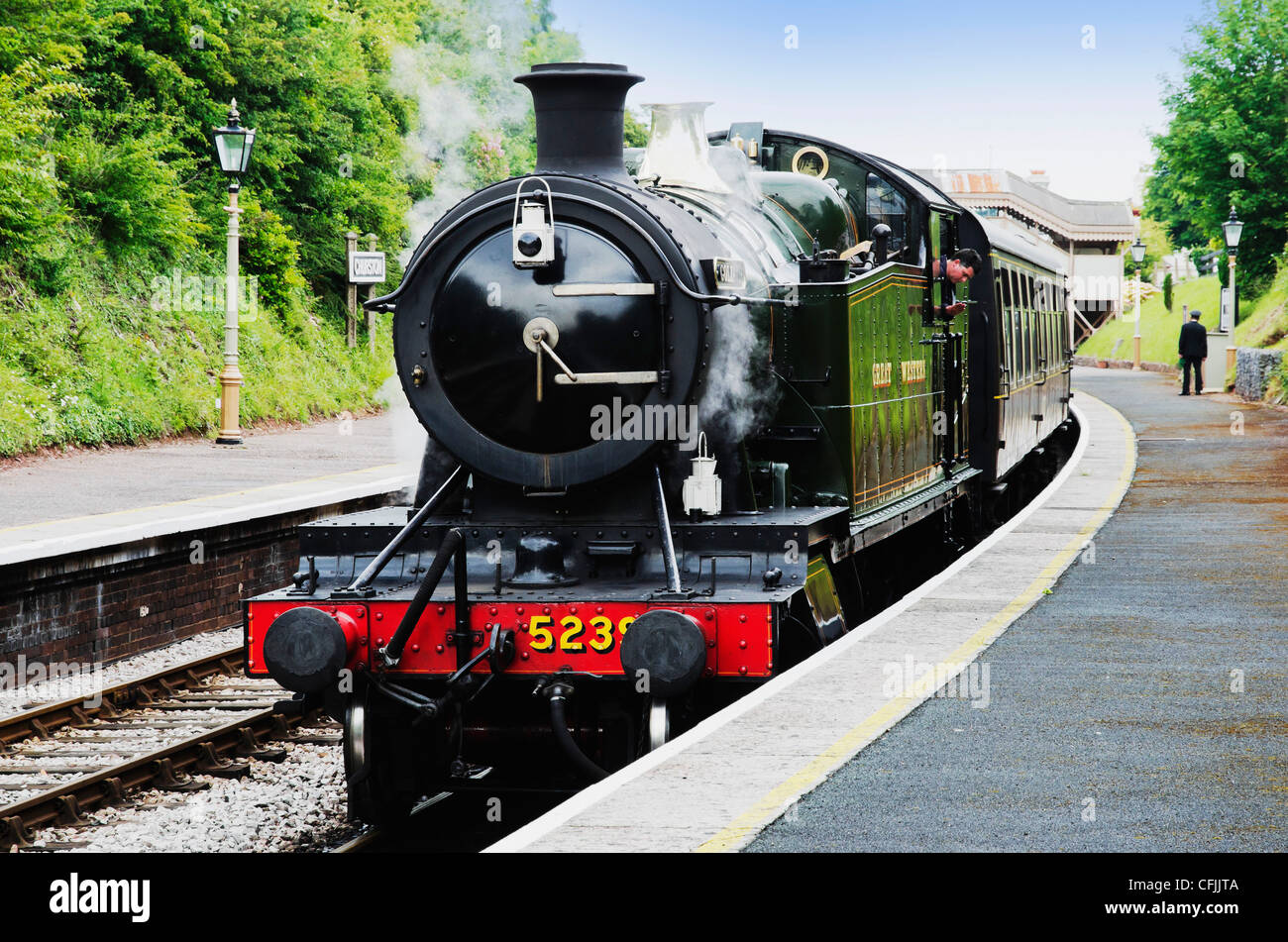 Dartmouth and Paignton Railway, Kingswear Station, Dartmouth, Devon ...