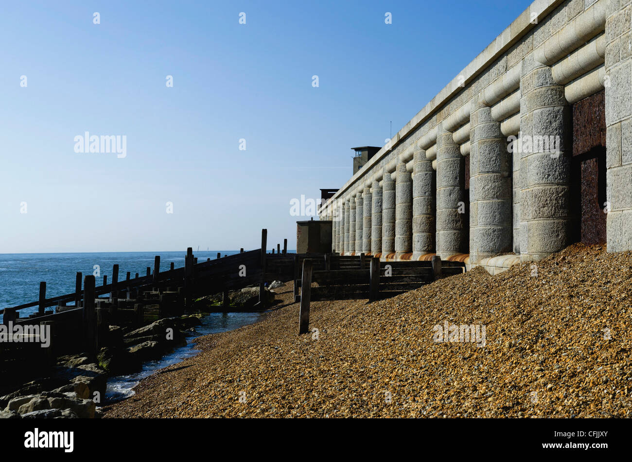 Hurst Castle, English Heritage military fort, Hurst Spit, Keyhaven, The ...
