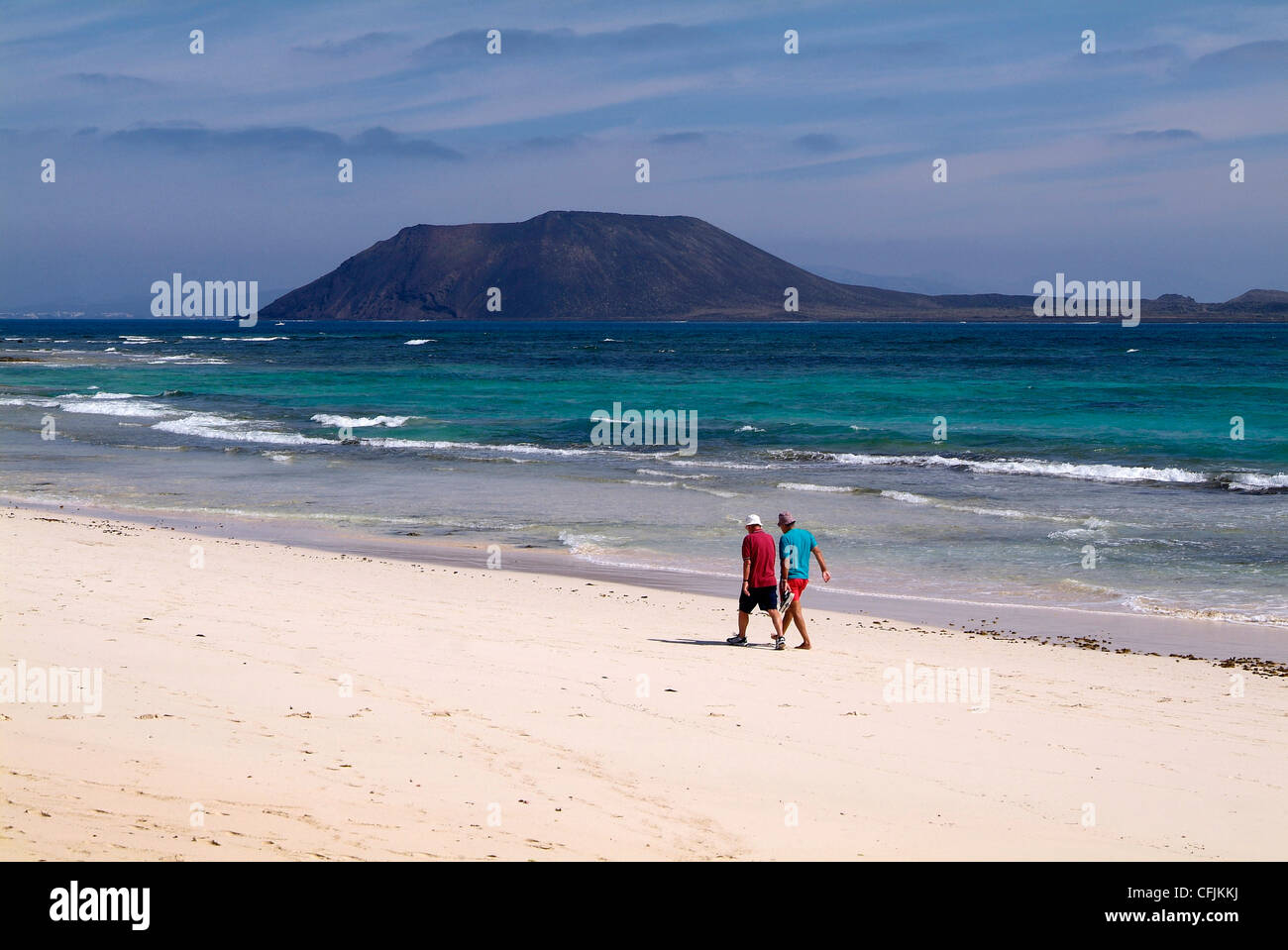 Fuerteventura corralejo beach beaches hi-res stock photography and ...