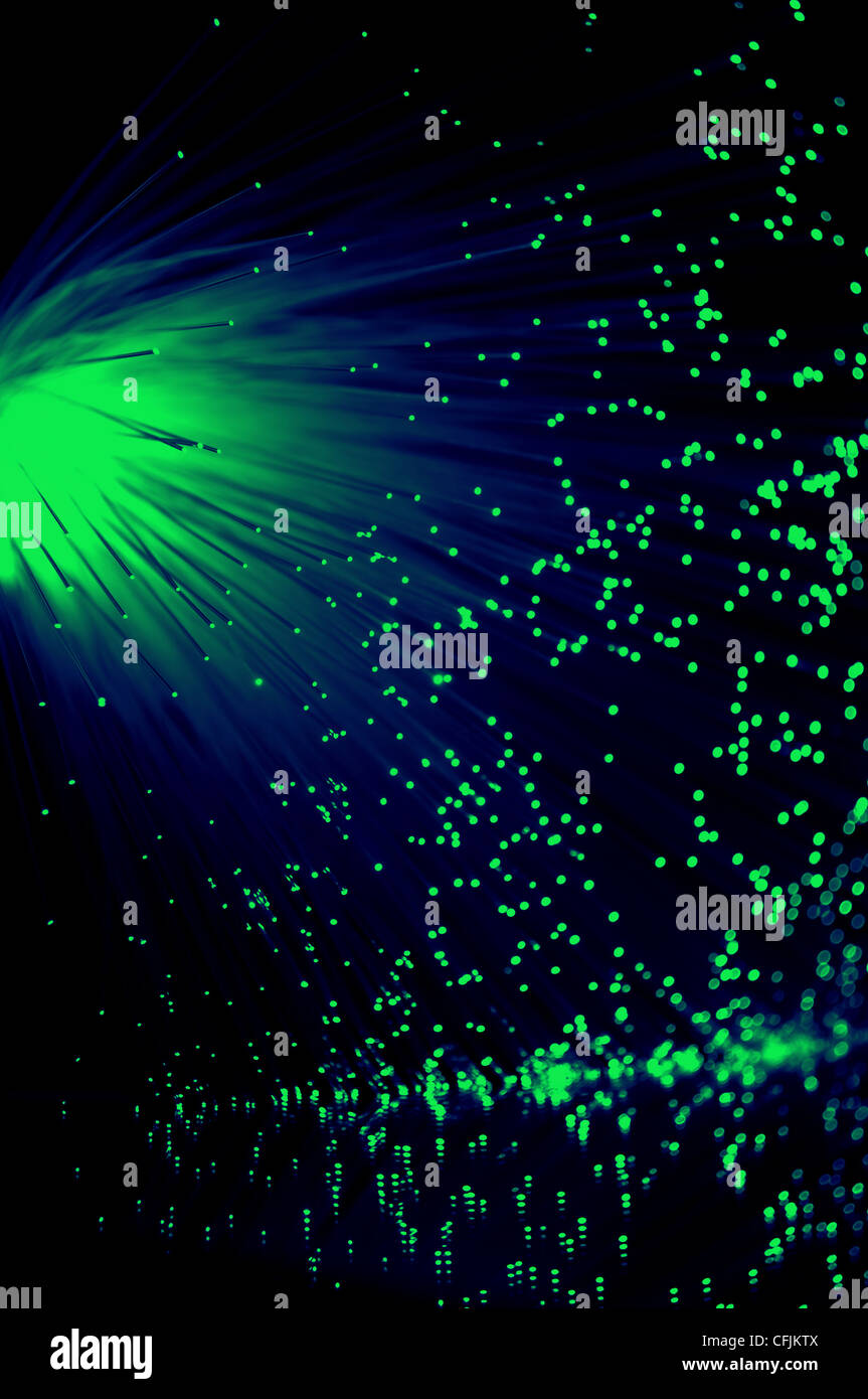 Abstract fiber optics Stock Photo - Alamy