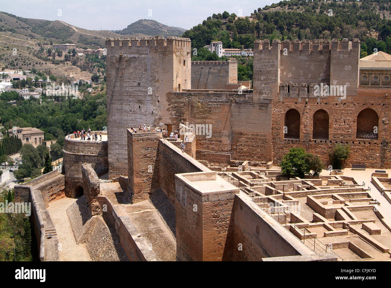 Alhambra, UNESCO World Heritage Site, Granada, Andalusia, Spain, Europe ...