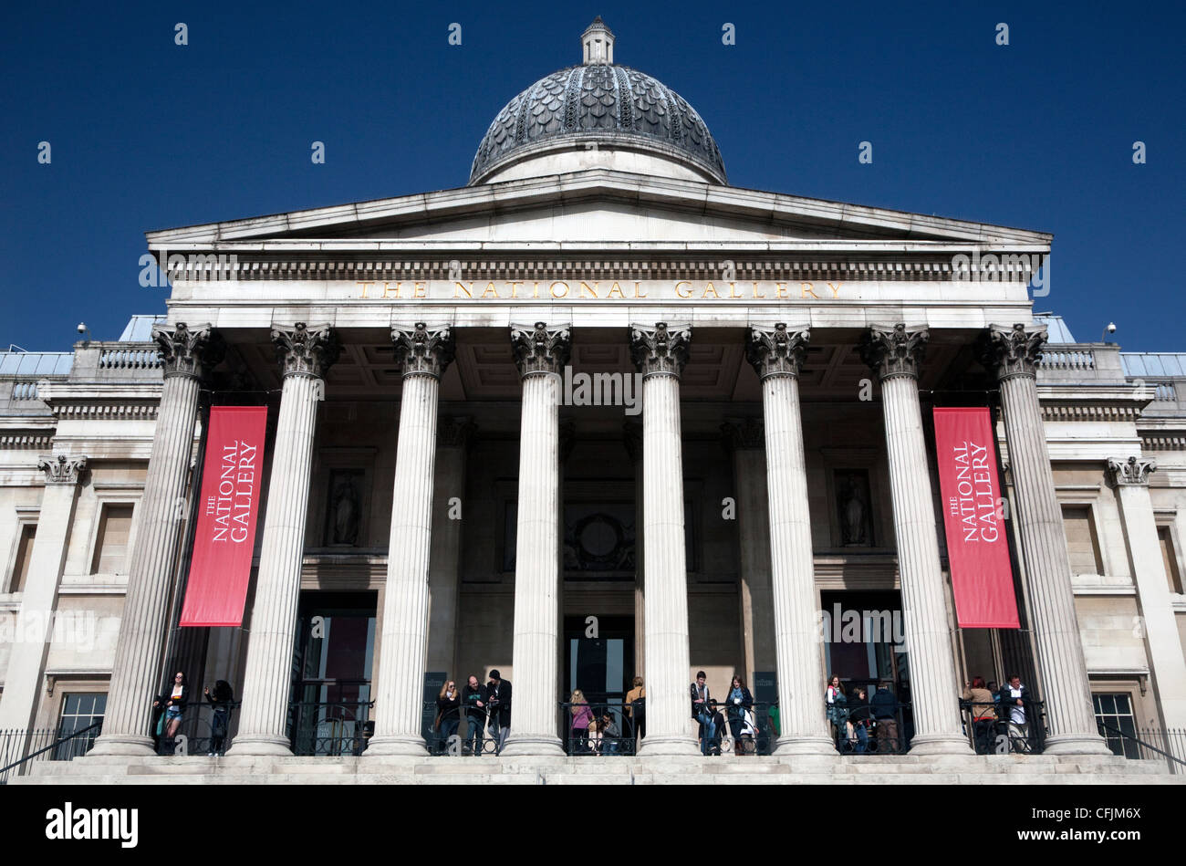 The National Gallery, Trafalgar Square, London Stock Photo - Alamy