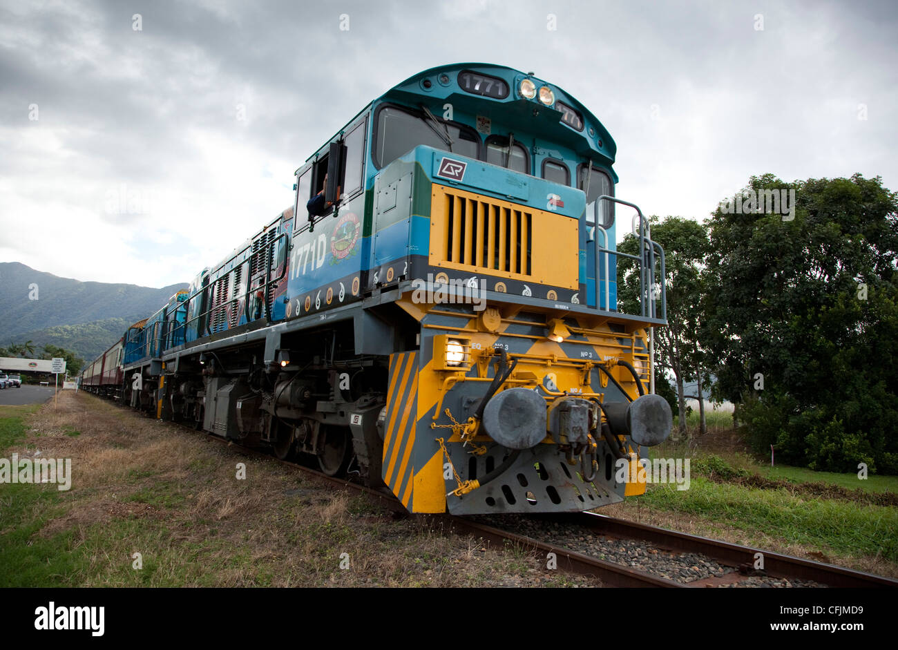 Queensland rail trains hi-res stock photography and images - Alamy
