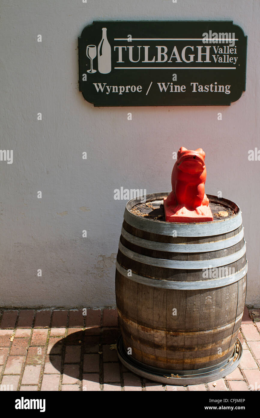 Tulbagh tourism and accommodation Stock Photo - Alamy