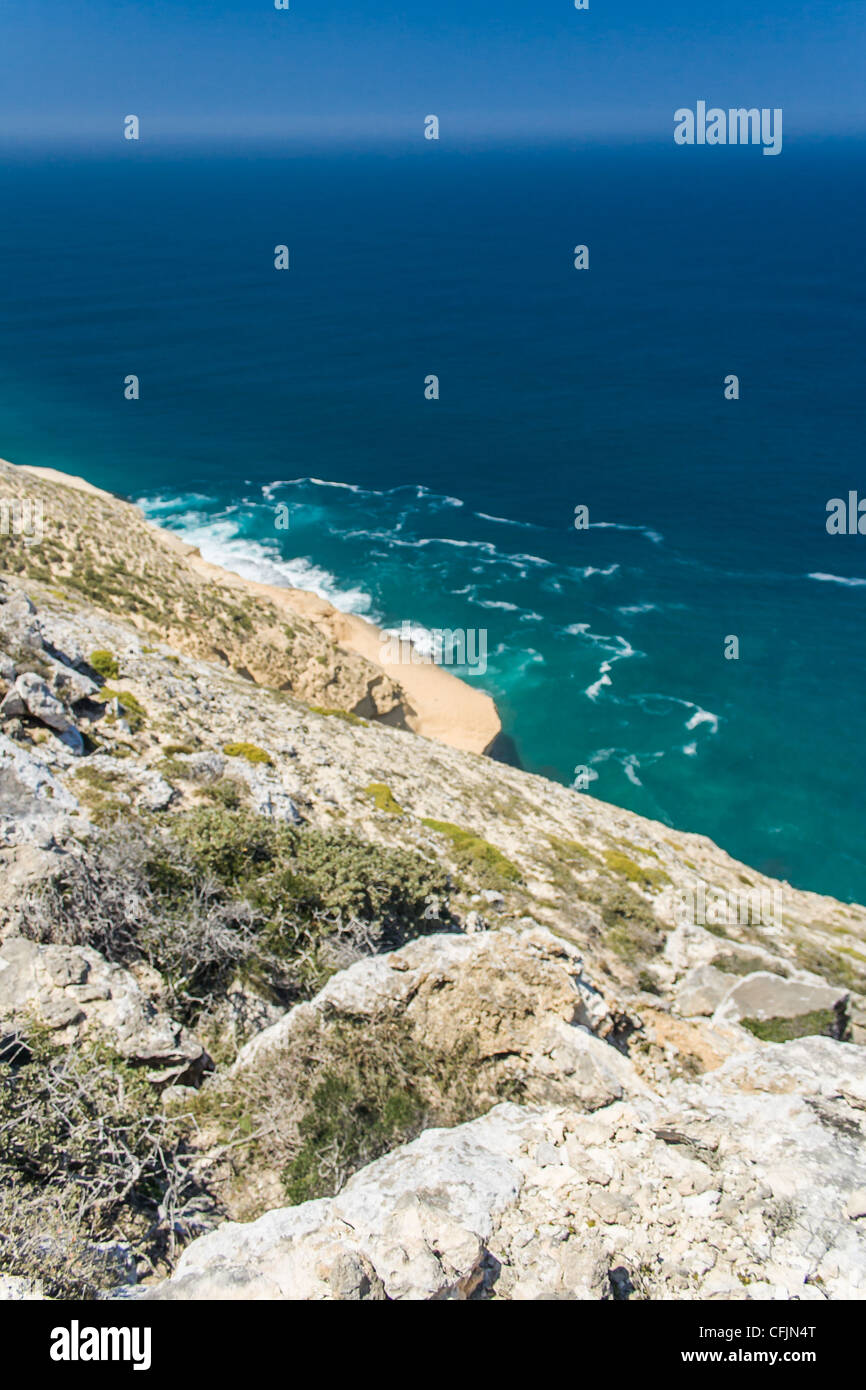 The cliffs of Cape Sainte Marie, marking the southern point of ...