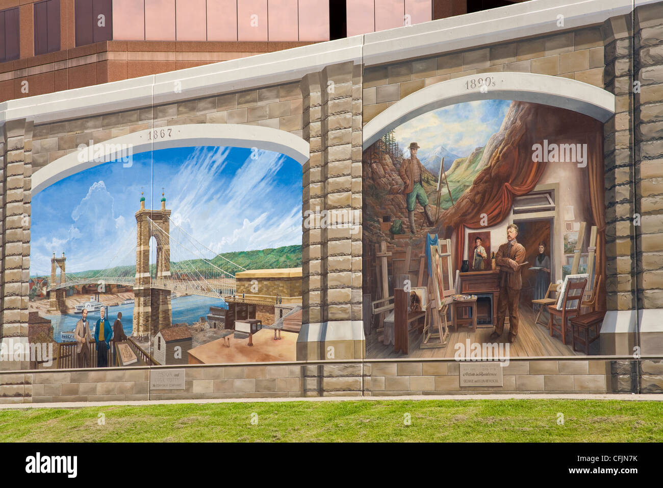 Roebling mural hi-res stock photography and images - Alamy