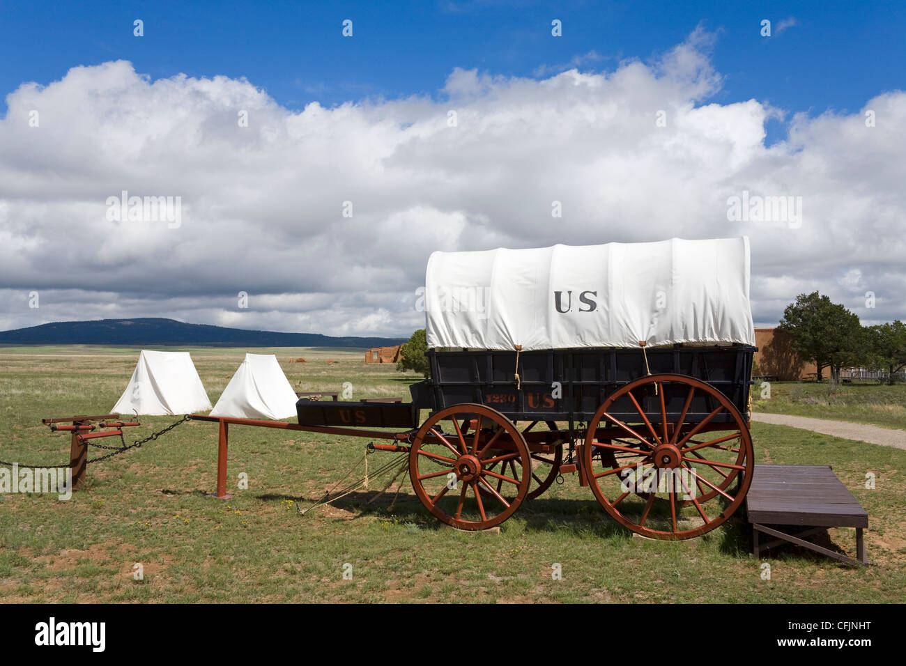 Wagon fort union national monument hi-res stock photography and images ...