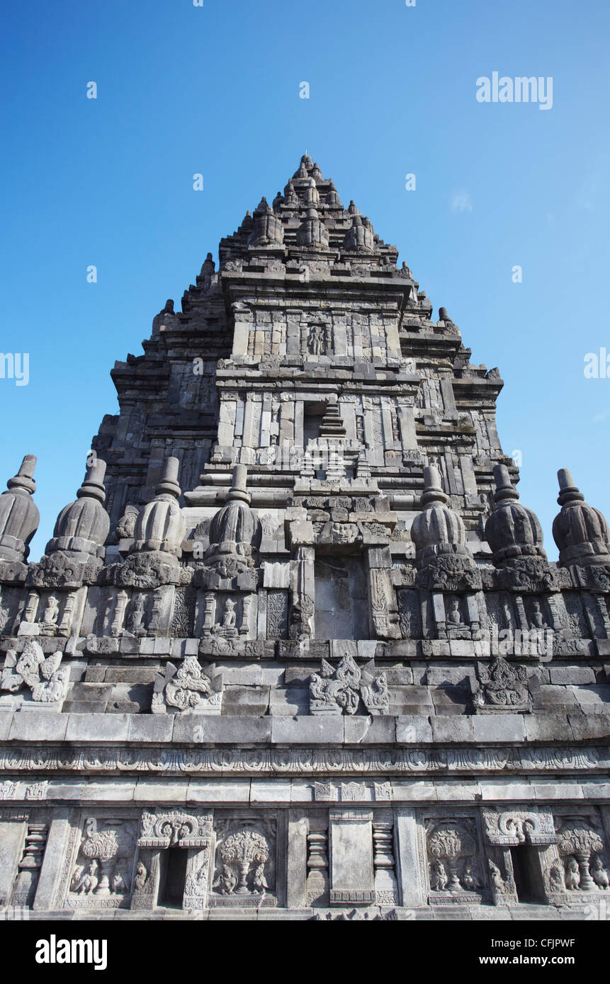 Temple at Prambanan complex, UNESCO World Heritage Site, Java ...
