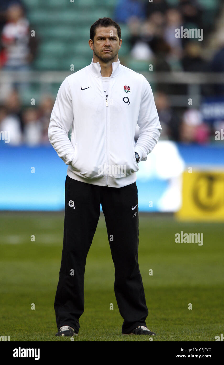 ANDY FARRELL ENGLAND RU DEFENCE COACH ENGLAND RU DEFENCE COACH ...