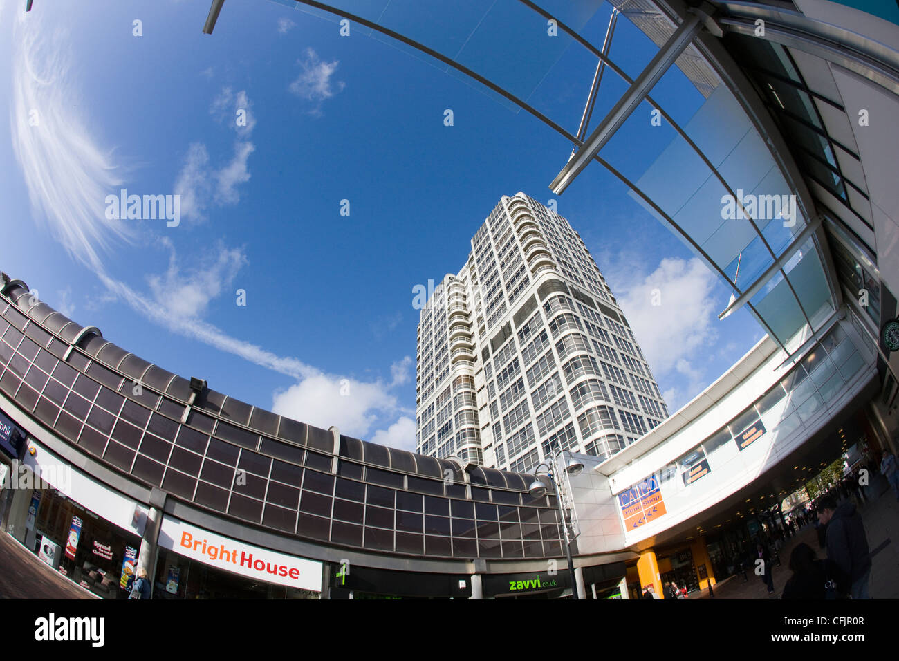 The David John Murray tower block and other buildings of the Brunel ...