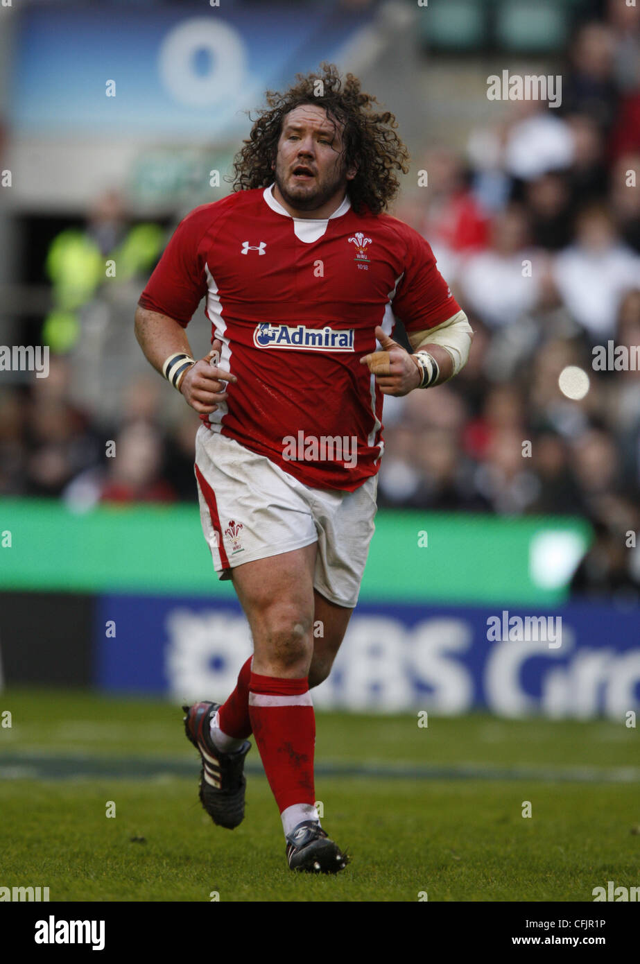 ADAM JONES WALES OSPREYS WALES & OSPREYS TWICKENHAM MIDDLESEX ENGLAND ...
