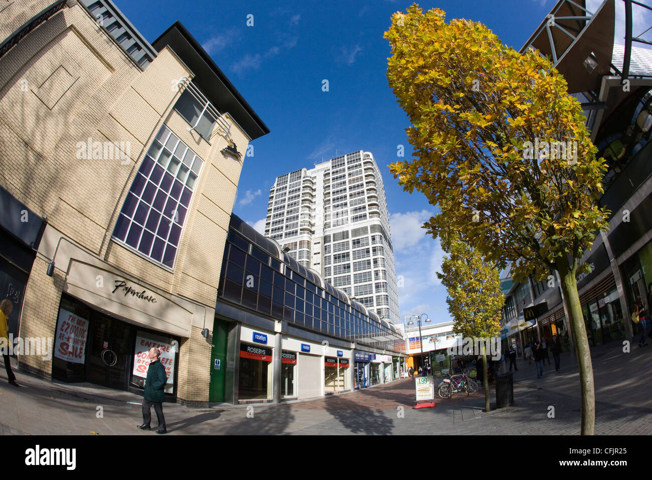 The David John Murray tower block and other buildings of the Brunel ...