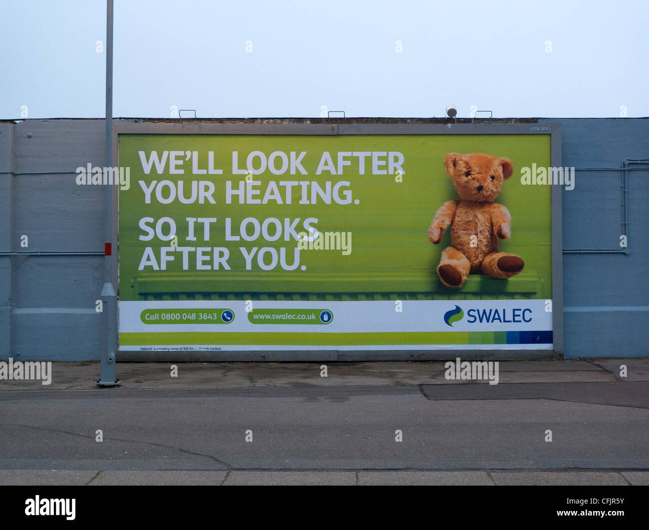 Energy company SWALEC heating electricity advert advertisement in ...