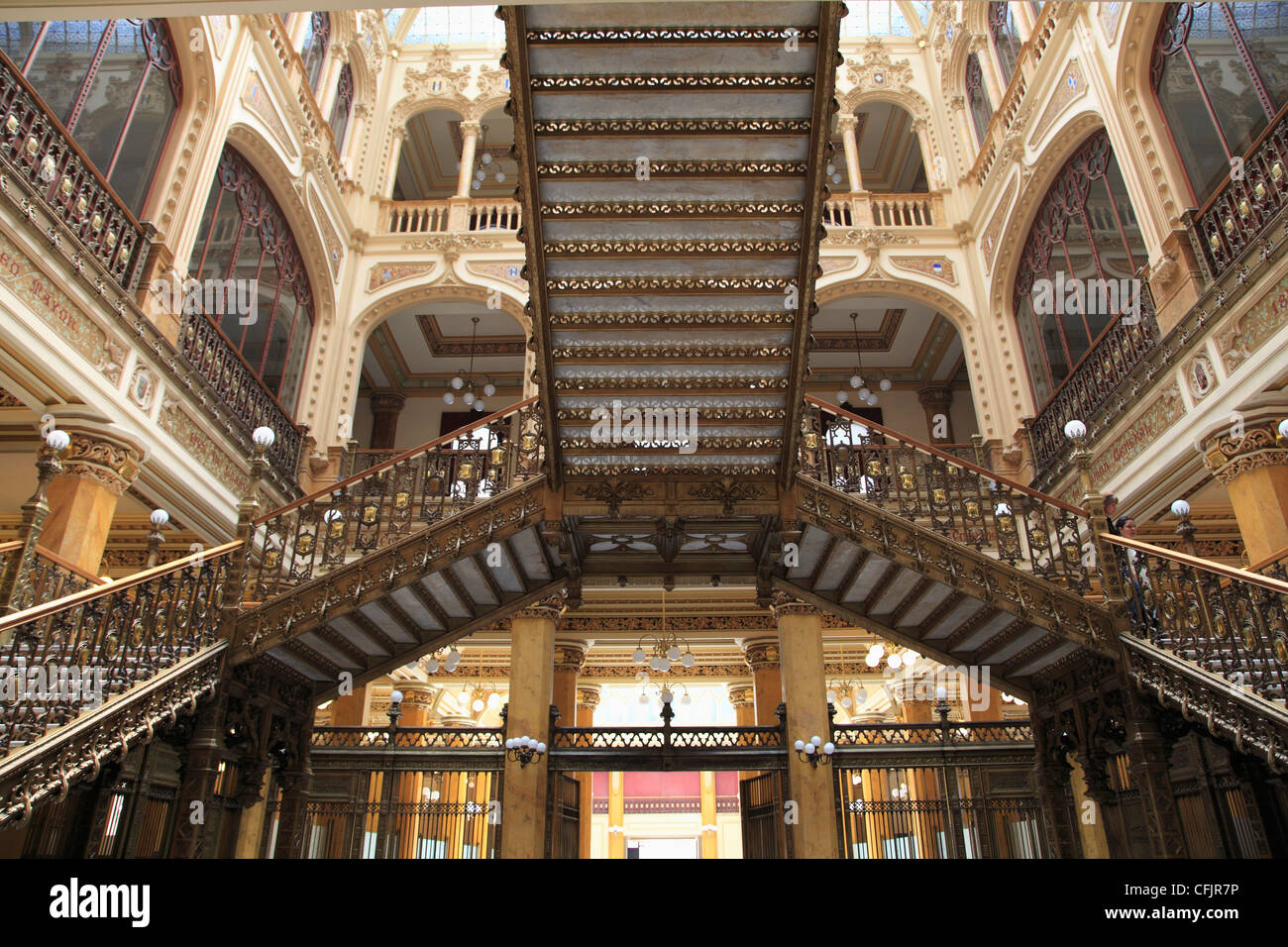 Palacio Postal (Post Office Palace), Historic Center, Mexico City ...