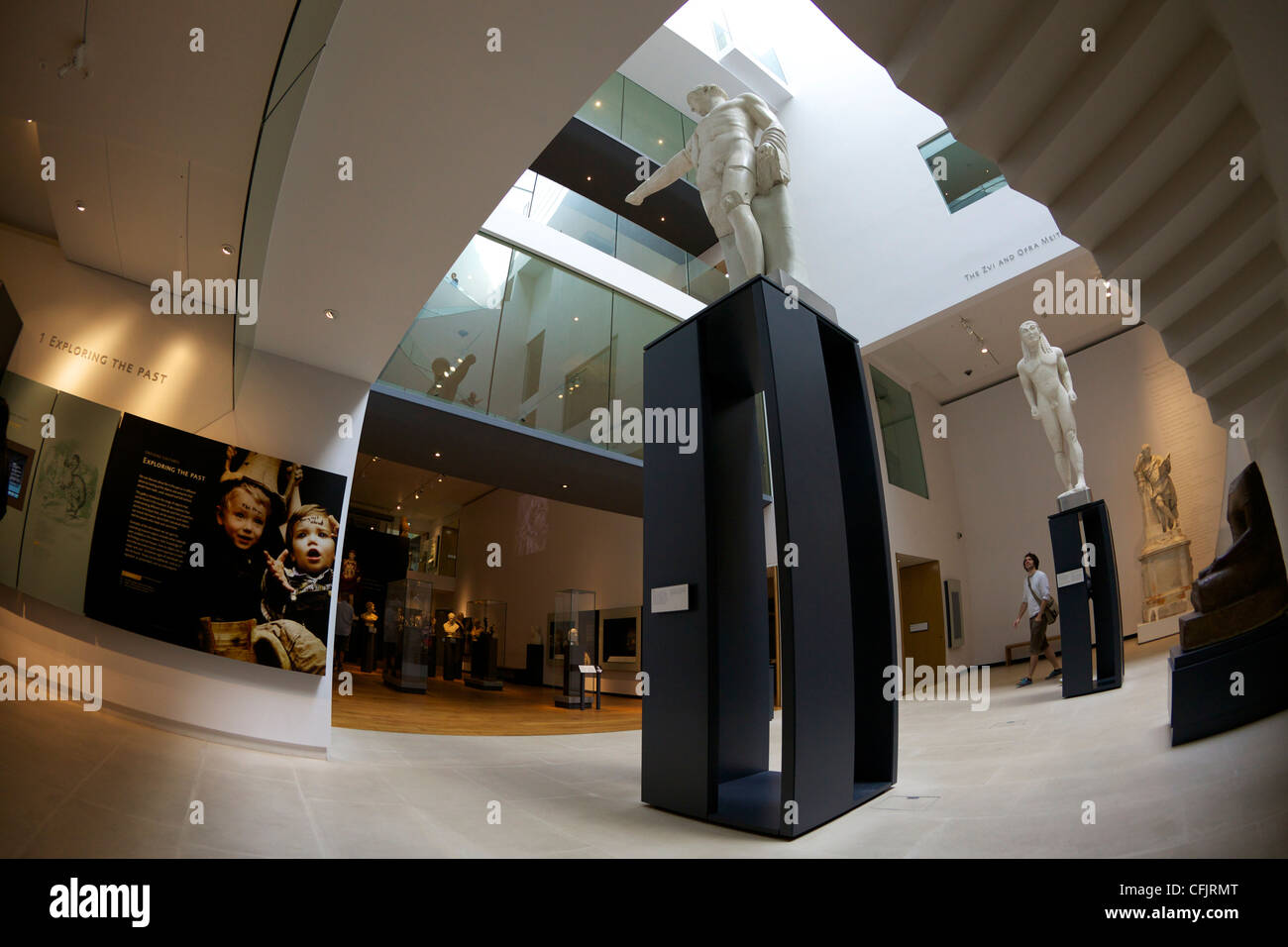 Ashmolean Museum interior, Oxford University, Oxford, Oxfordshire ...