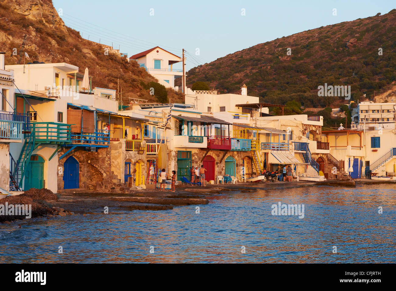 Greek fishing village hi-res stock photography and images - Alamy