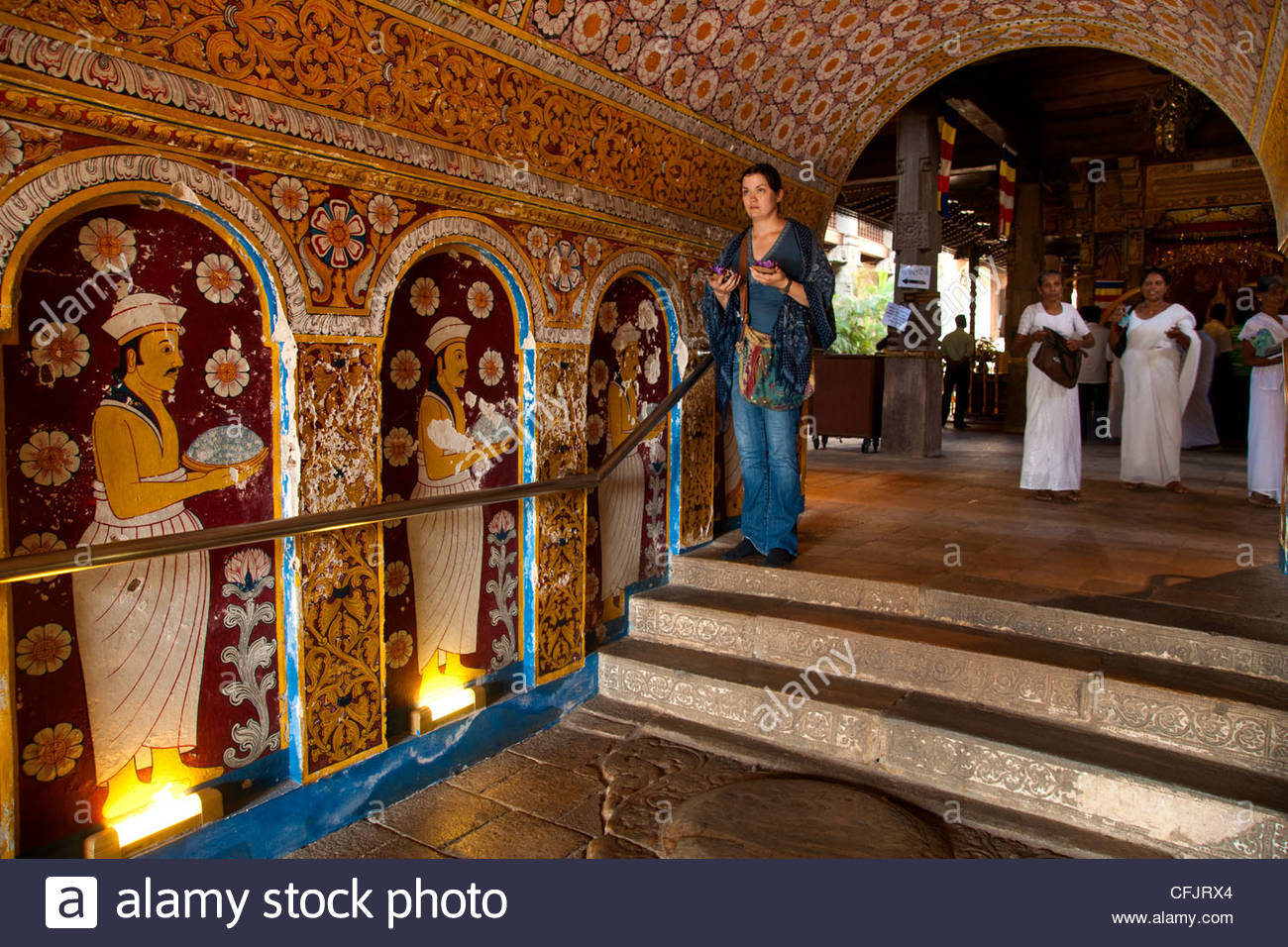Temple Of The Tooth Relic Kandy Stock Photos & Temple Of The Tooth ...