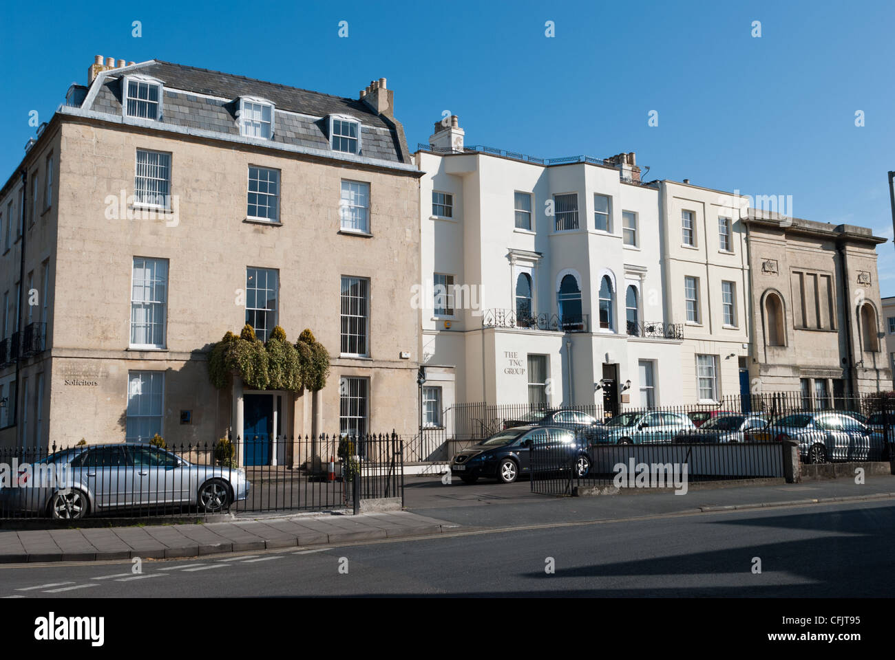 Regency Buildings in North Street, Cheltenham Stock Photo - Alamy