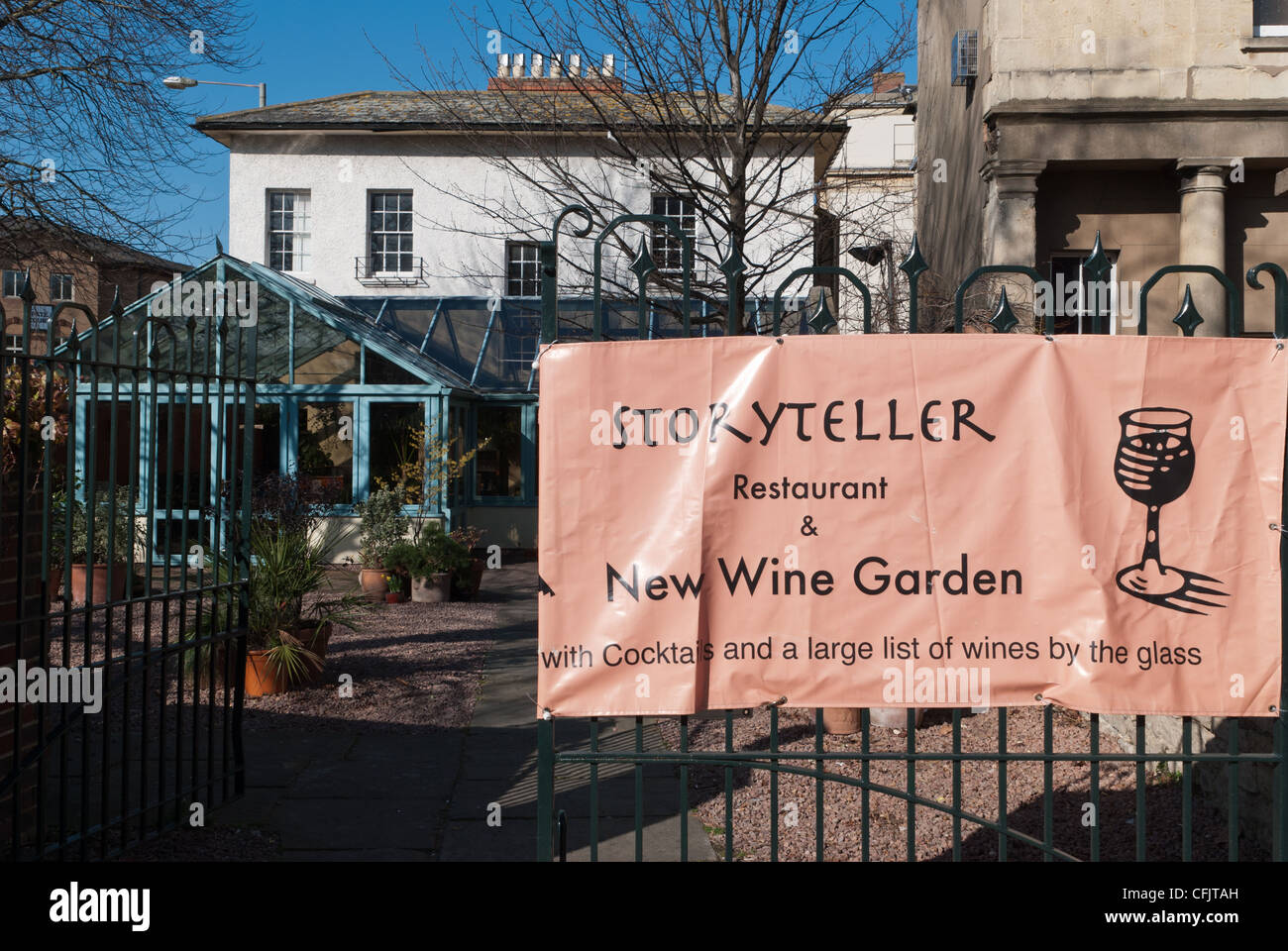 The Storyteller restaurant and wine garden in Portland Street ...