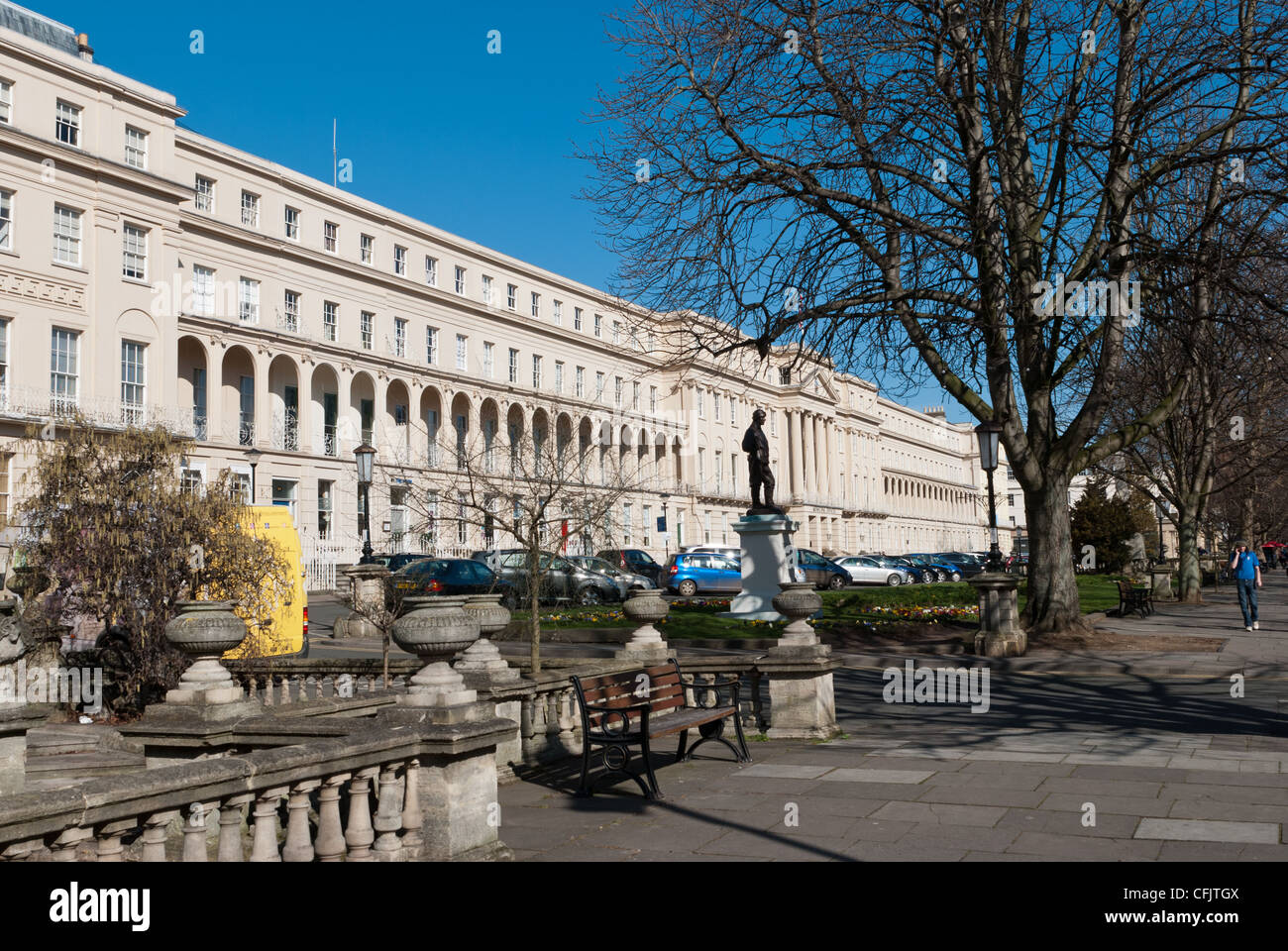 The regency-style office building housing cheltenham bourough council ...