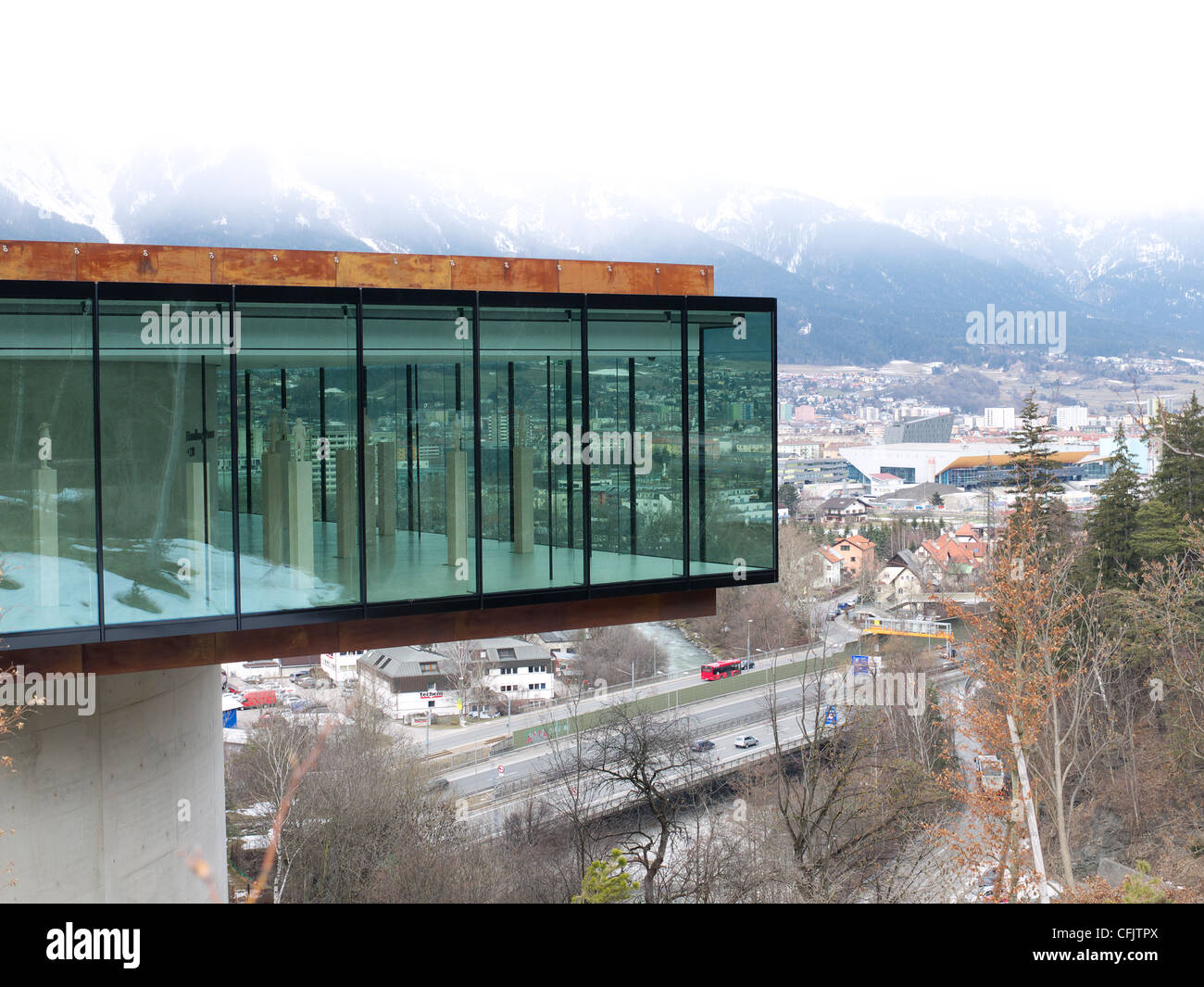 Bergisel Museum,"Tirol Panorama",Innsbruck Stock Photo - Alamy