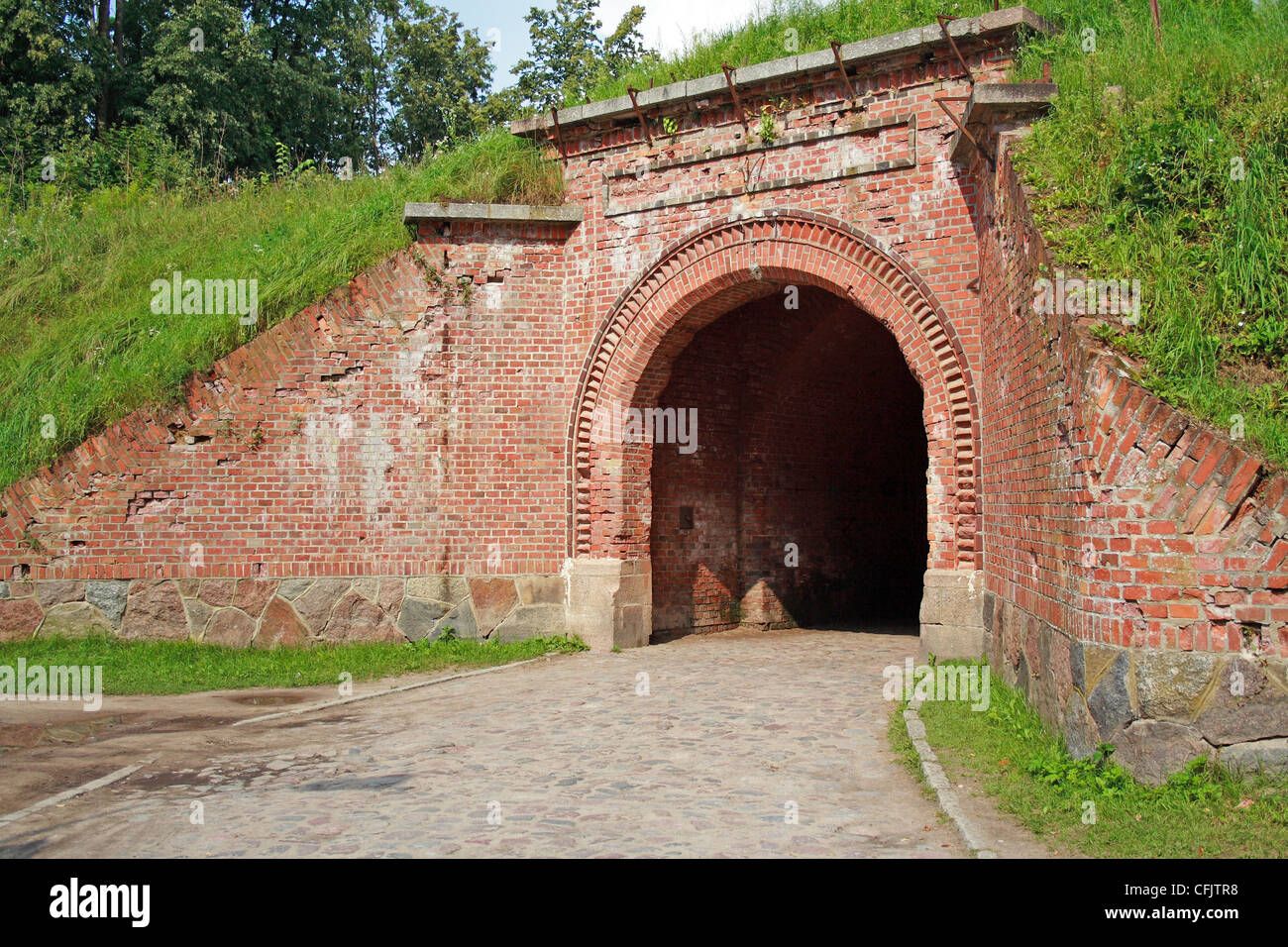 Gate of the fortress Stock Photo - Alamy