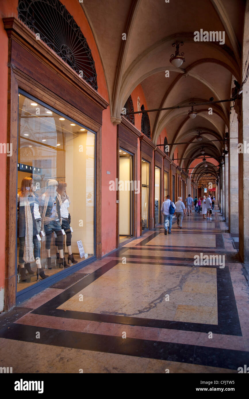The arcades of piazza maggiore hi-res stock photography and images - Alamy