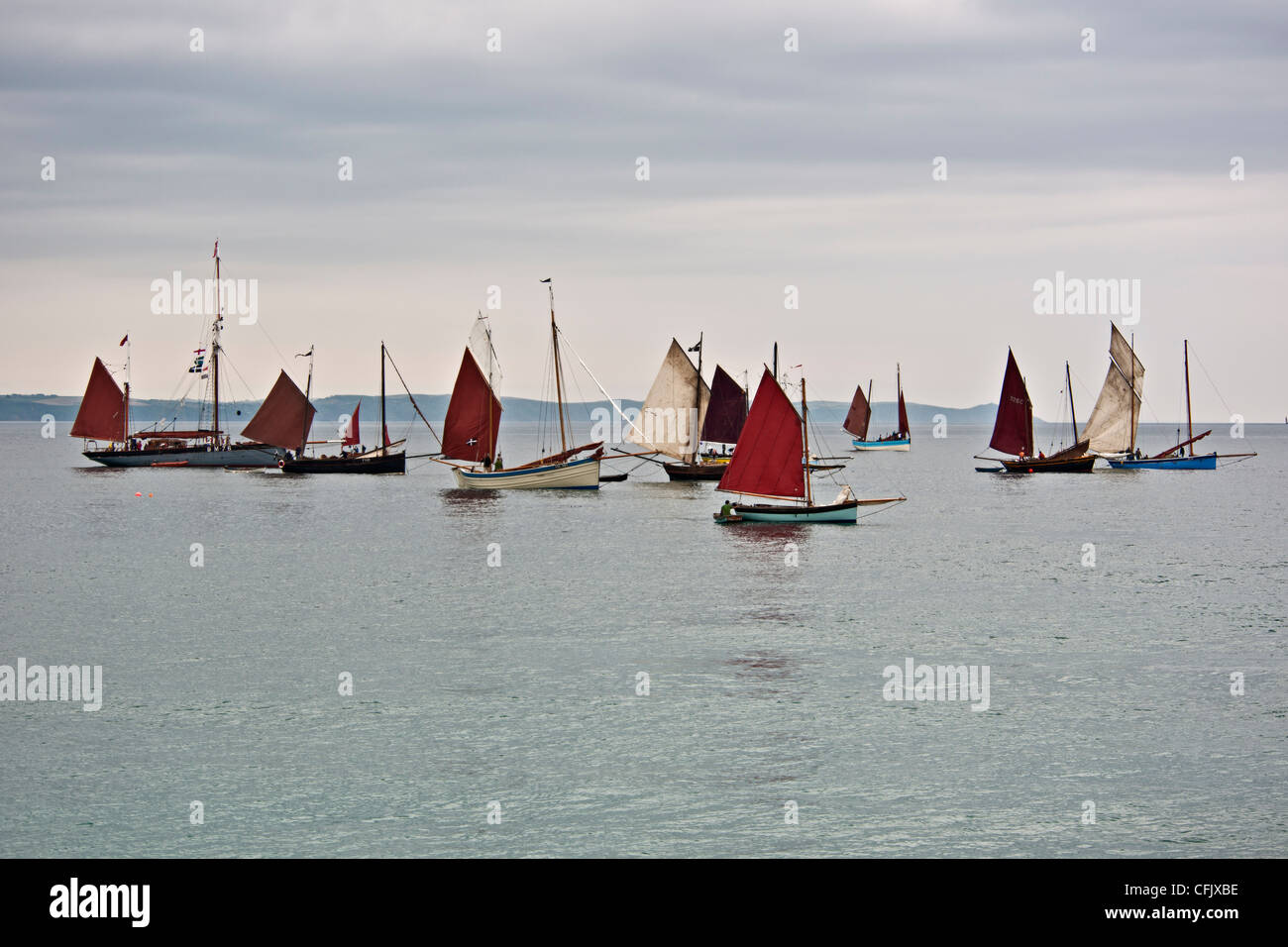 Looe luggers hi-res stock photography and images - Alamy
