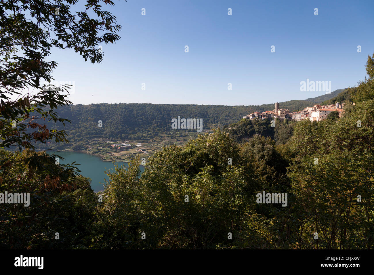Nemi village lake nemi lazio hi-res stock photography and images - Alamy