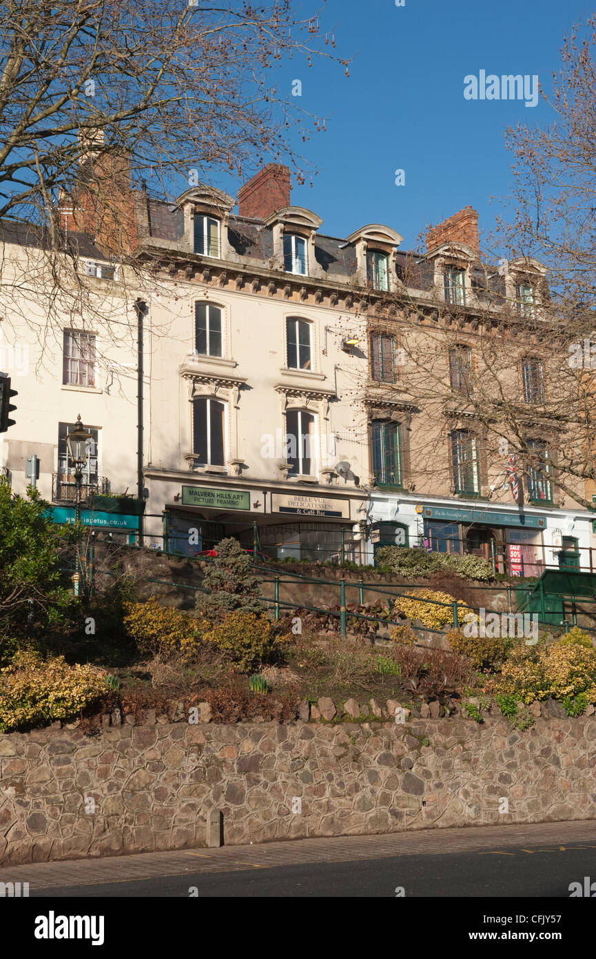 Belle View Terrace at Great Malvern Stock Photo - Alamy