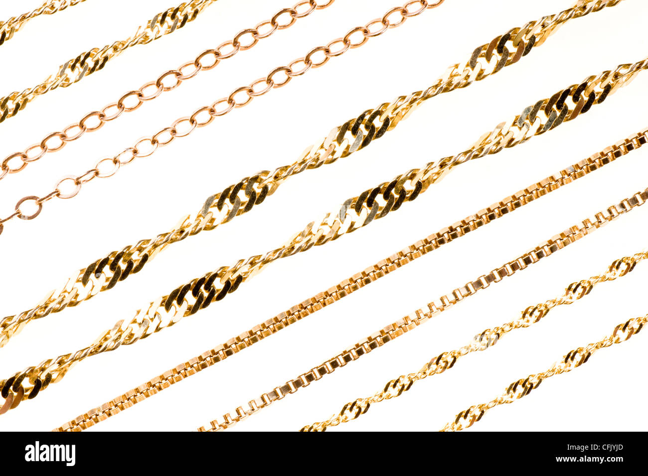 Gold chains hi-res stock photography and images - Alamy