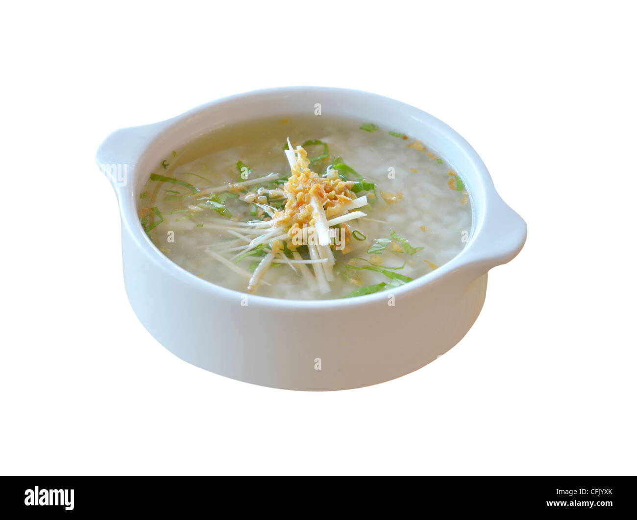 Chicken mushroom soup in Cut Out Stock Images & Pictures - Alamy