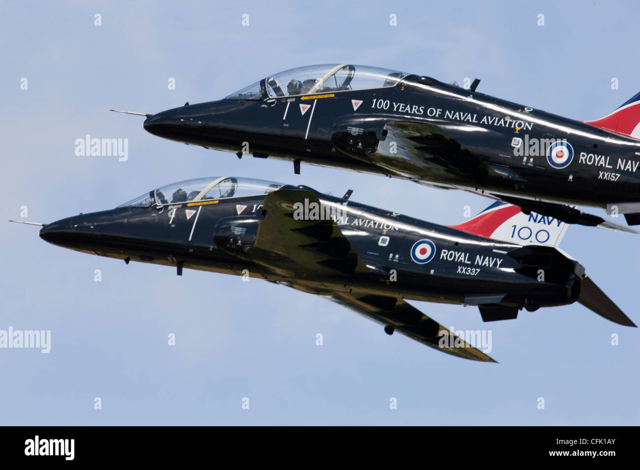 Navy hawks flying in formation Stock Photo - Alamy