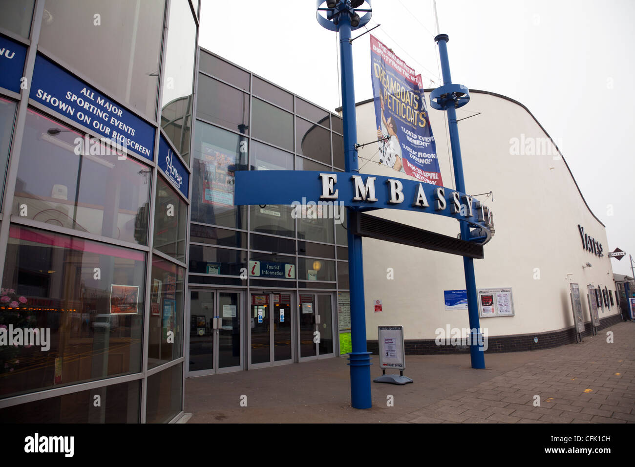 Skegness Town, Lincolnshire, England, Embassy Theatre Centre, Theater ...