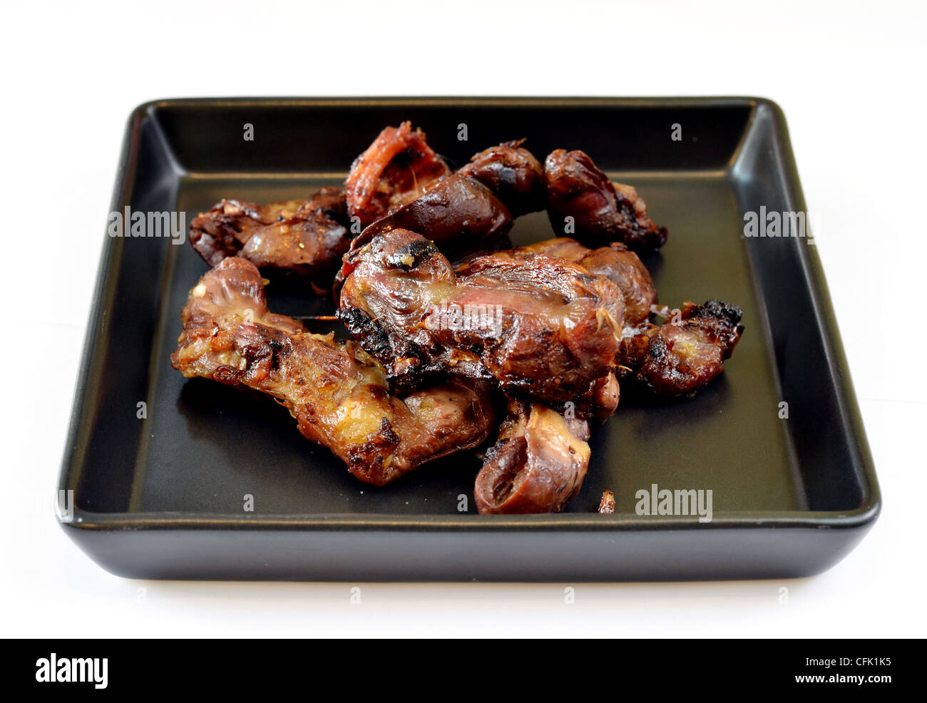 Grilled entrails pork hi-res stock photography and images - Alamy
