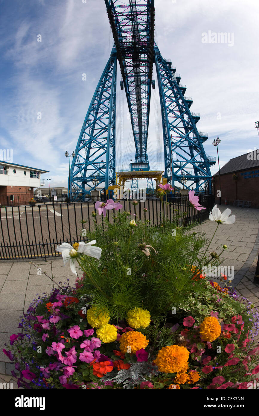 Middlesbrough transporter bridge in Middlesbrough, Yorkshire Stock ...