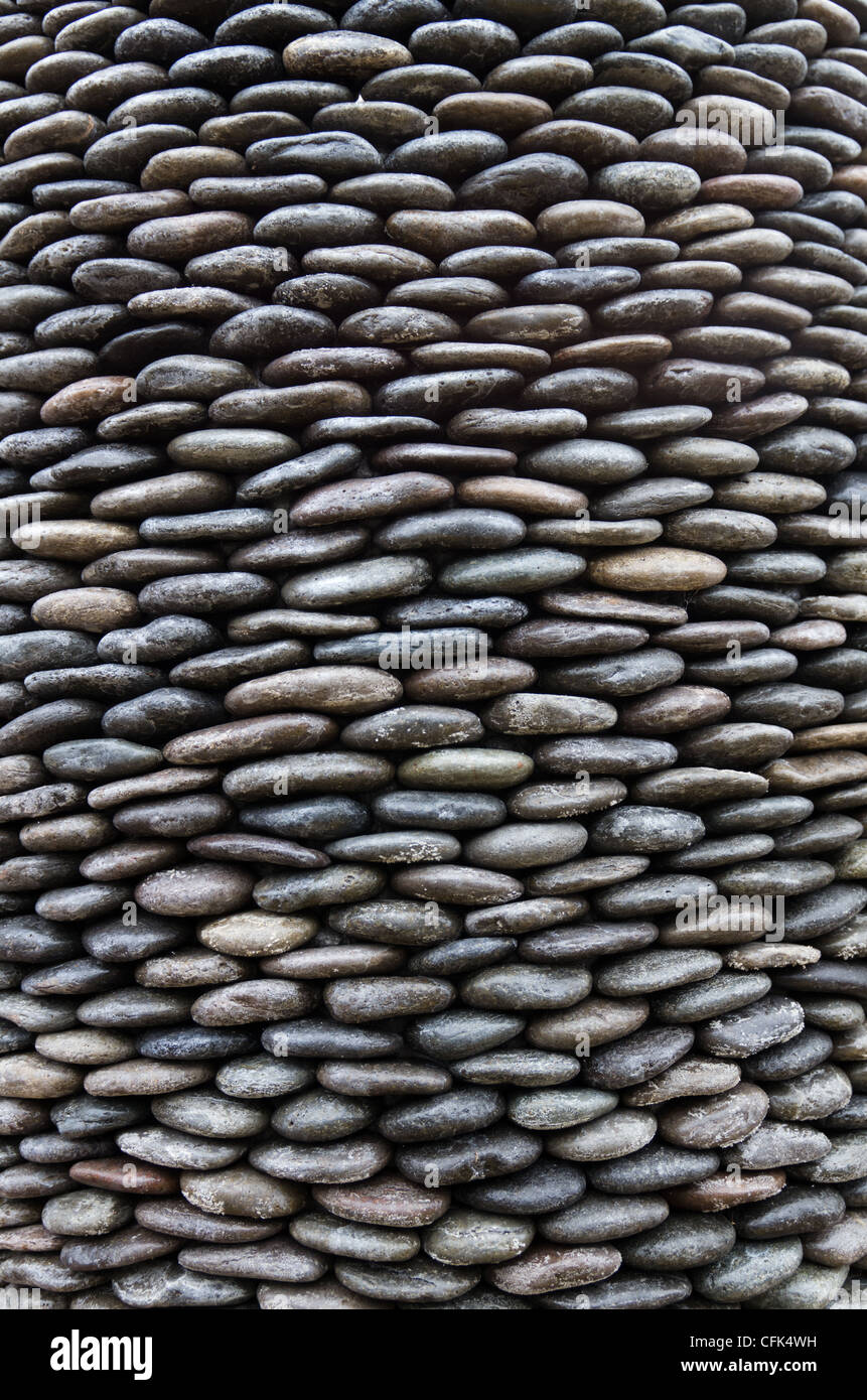 Background of arranged pebbles stones or rocks Stock Photo - Alamy