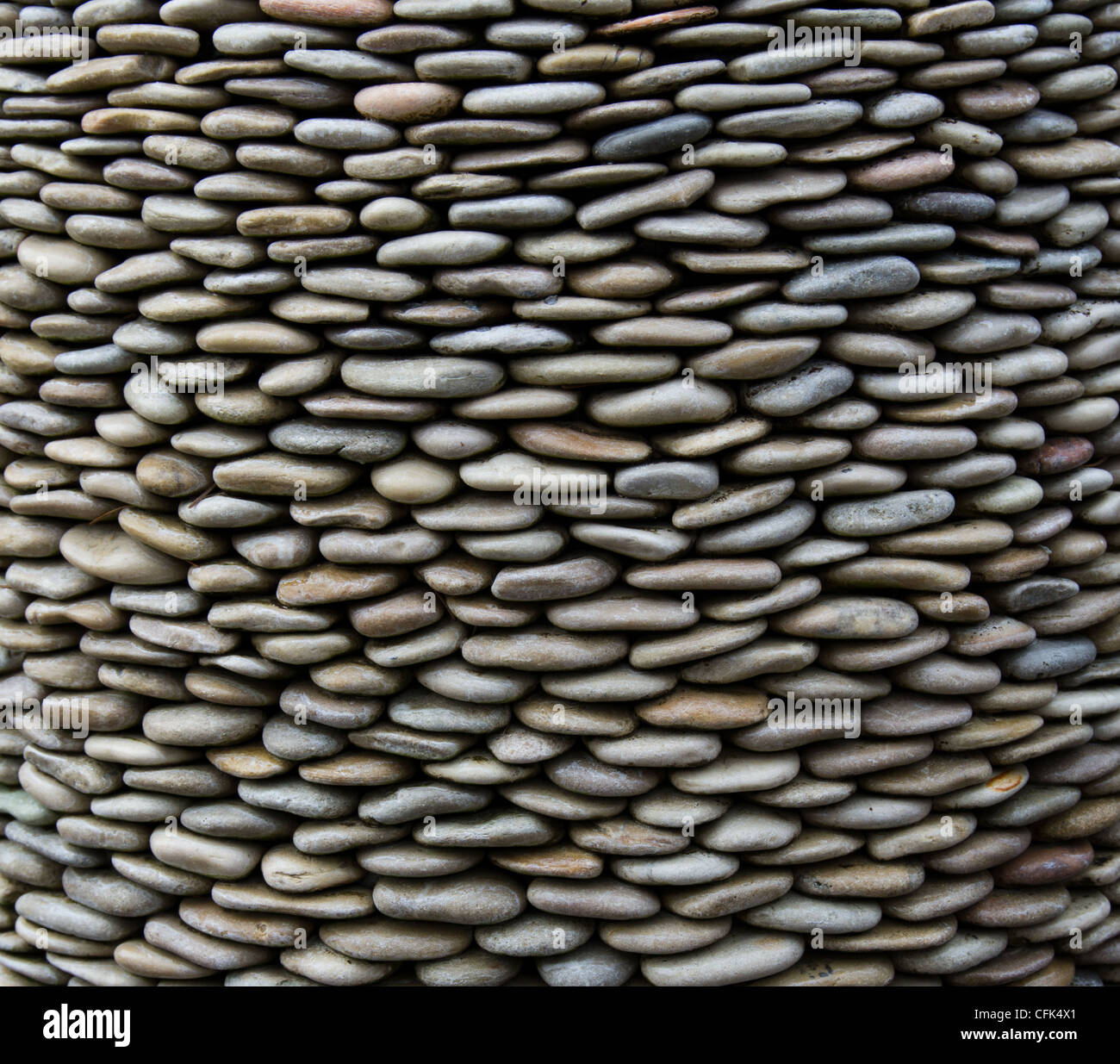 Background of arranged pebbles stones or rocks Stock Photo - Alamy