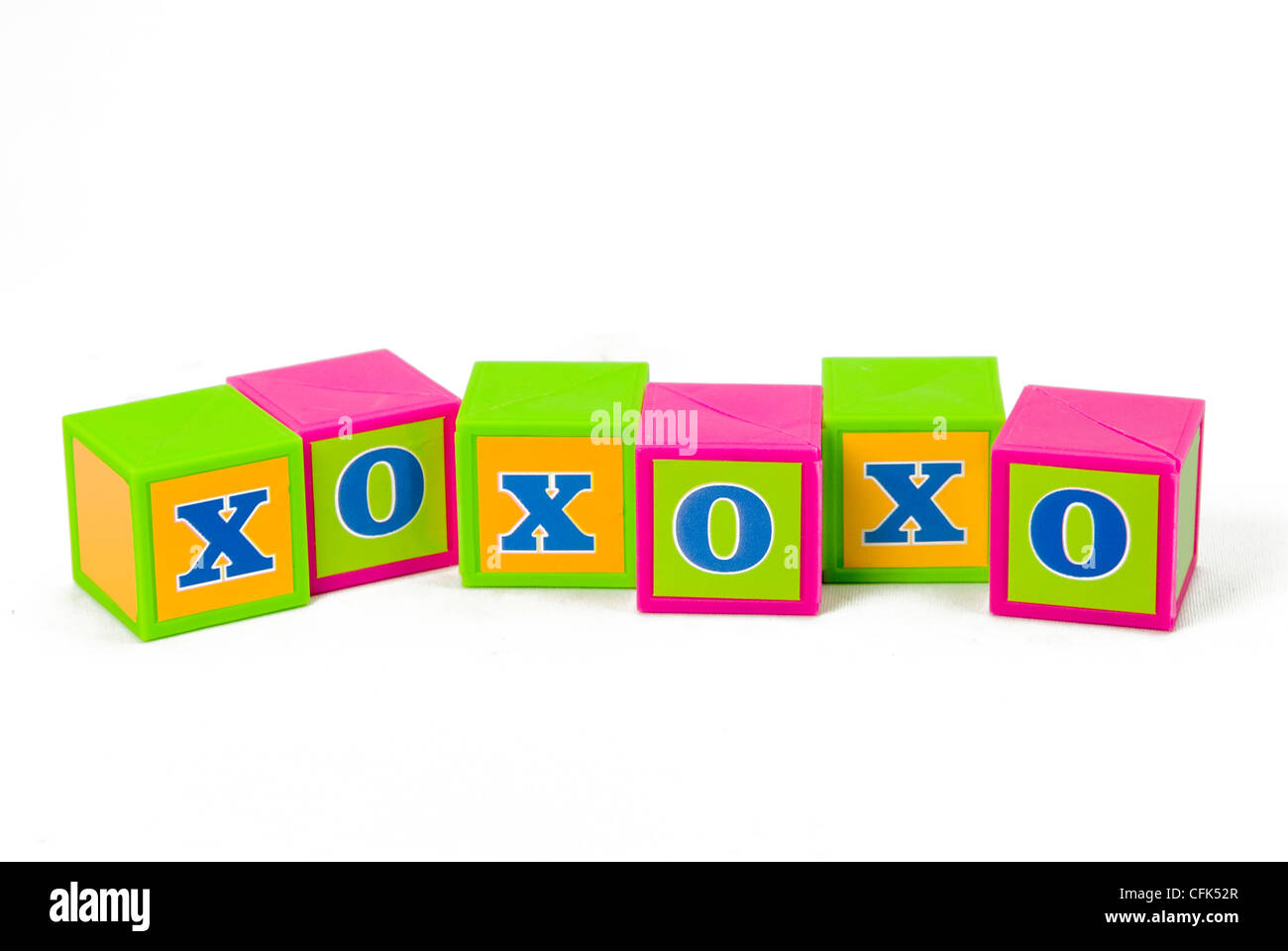 Xoxo alphabet Cut Out Stock Images & Pictures - Alamy