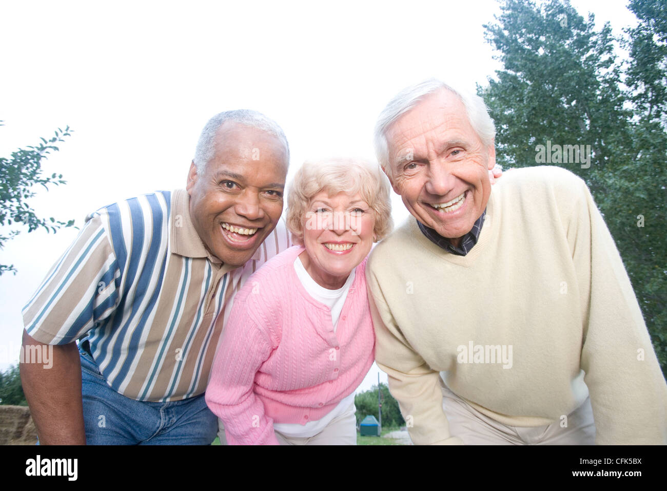 Happy Senior People Stock Photo - Alamy