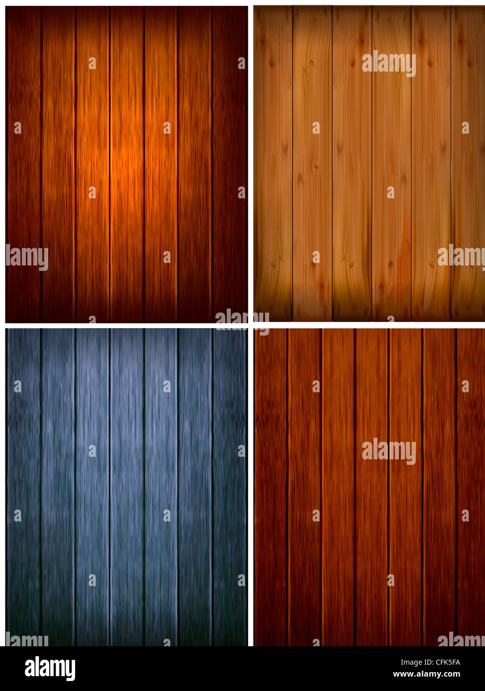Set of wood backgrounds Stock Photo - Alamy
