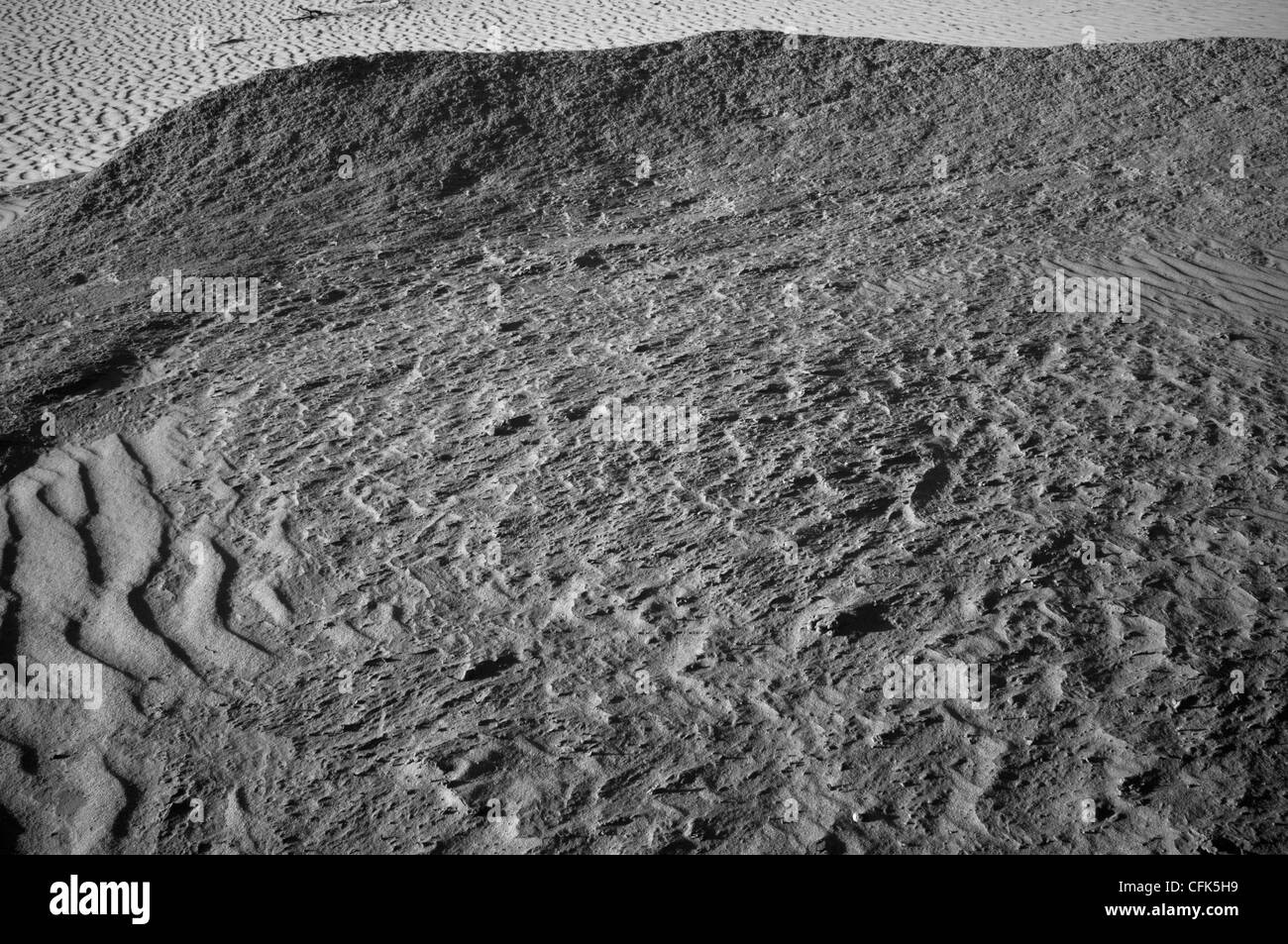 Textured desert sand Stock Photo - Alamy